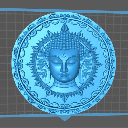 🧘 Buddha 4・ STL File for 3D printing・Cults