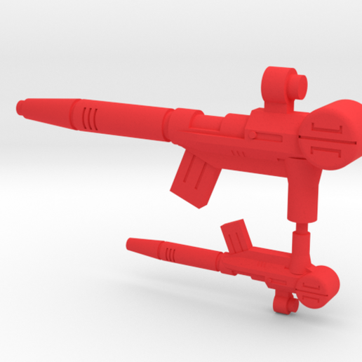 3D file Perceptor Rifle Transformers 🤖 ・3D print design to download・Cults