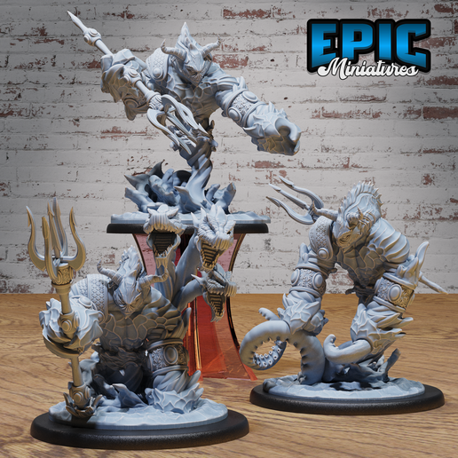 🚰 Water Elemental Guard Set ‧ DnD Miniature ‧ Tabletop Miniatures ...
