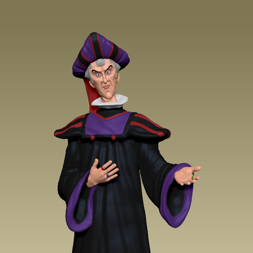 🦹 Claude Frollo the villain from the hunchback of notre dame cartoon ...