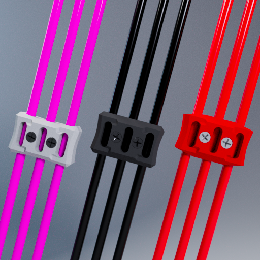 🛞 WIRES MOUNT 12 AWG\14 AWG・ STL File for 3D printing・Cults