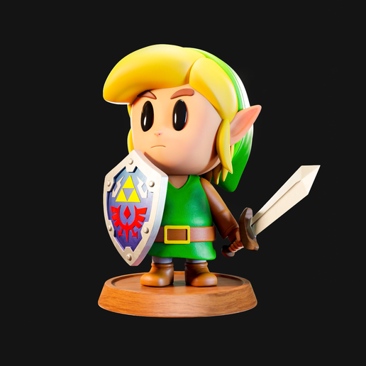 🔗 Link - Zelda Links Awakening 3D print model・Free STL File for 3D ...