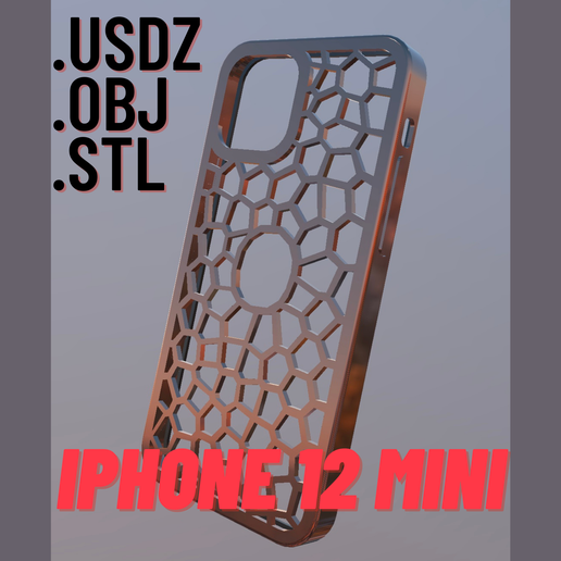 Fichier 3D ÉTUI IPHONE 12 MINI MODÈLE CELLULAIRE 📱 ・Plan à imprimer en ...