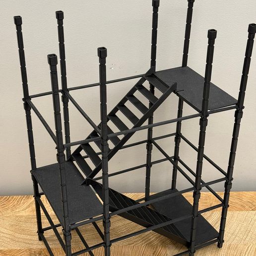 🏗️ Patented Scaffolding 1:14・ STL File for 3D printing・Cults
