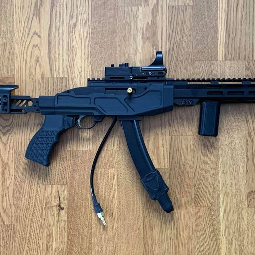 🔫 Tactical Chassis for Airsoft KC02・ STL File for 3D printing・Cults