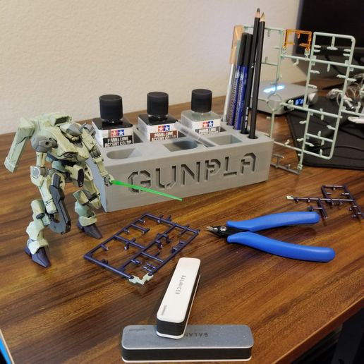 STL file Model kit tool holder 🤖 ・3D printable model to download・Cults