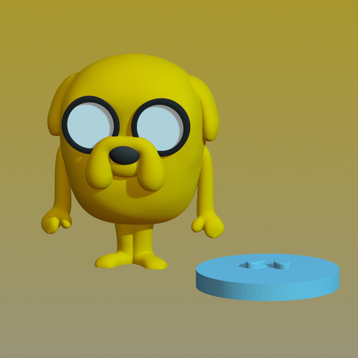 🐕 JAKE the dog /Jake el perro - Hora de aventura / Aventure Time・ STL ...
