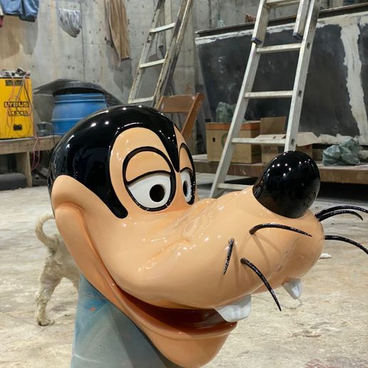 🆕 Goofy Head for Cosplays (new version) 2.0・ STL File for 3D printing・Cults