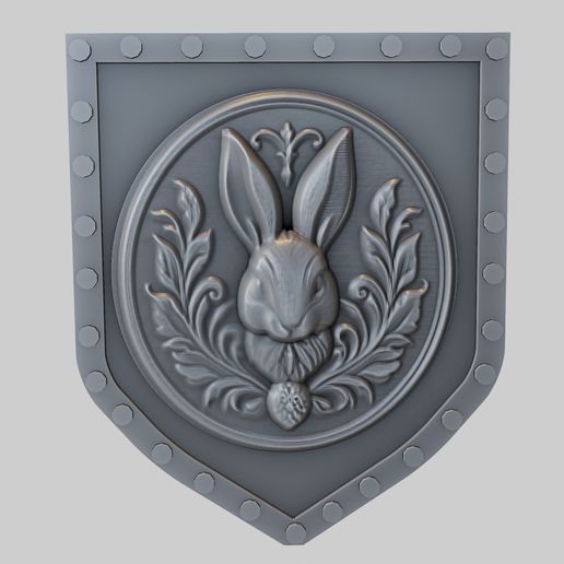 3D file Rabbit Animal Wall Rabbit Animal Bust for CNC Router Laser & 3D ...
