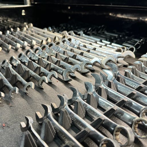 STL file Modular Wrench Organizer 🔧 ・3D printer design to download・Cults