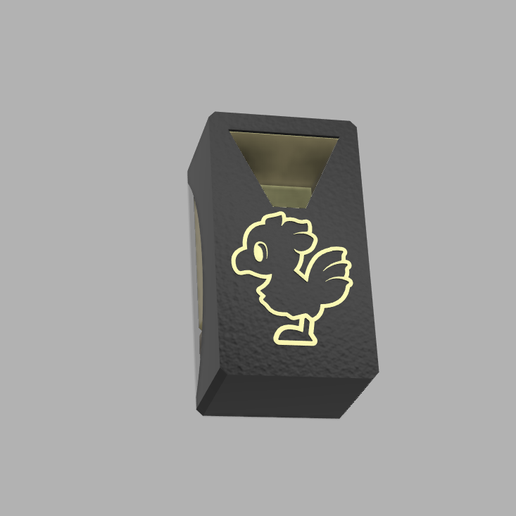 Final Fantasy Chocobo Emblem – Deck Box Kit (Single & Double) 🐥🔥・ STL ...