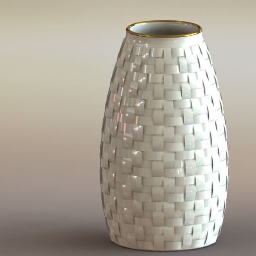 🏺 Vase IZV001 - Texture T003・Free STL File for 3D printing・Cults
