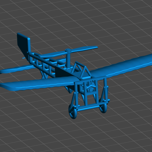 🛩️ Blériot XI (1/144)・Free STL File for 3D printing・Cults