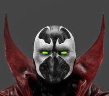 👤 Spawn Head Bust Headphones Stand・ STL File for 3D printing・Cults