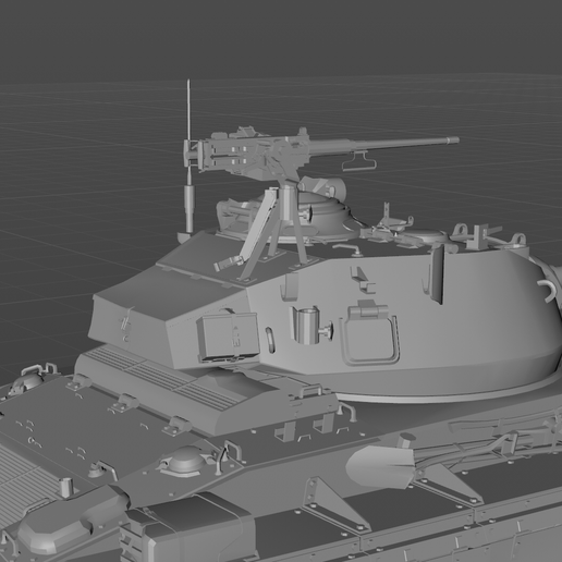 🤌 Italian M24 light tank 3D model material・ OBJ File for 3D printing・Cults