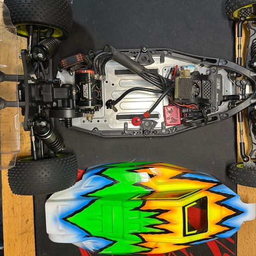 Free STL file Xray XB2 / XB4 Battery spacer 🩻 ・Template to download and ...