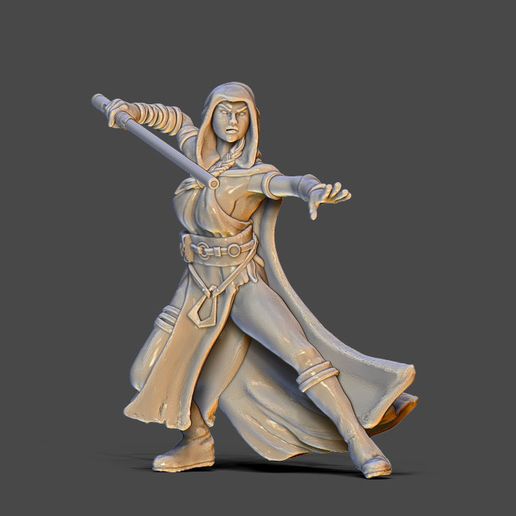 STL file Dark Adept - 35 mm scale 🎲 ・3D print object to download・Cults