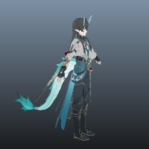 ⭐ DangHen - Star Rail・Free 3D File for ・Cults