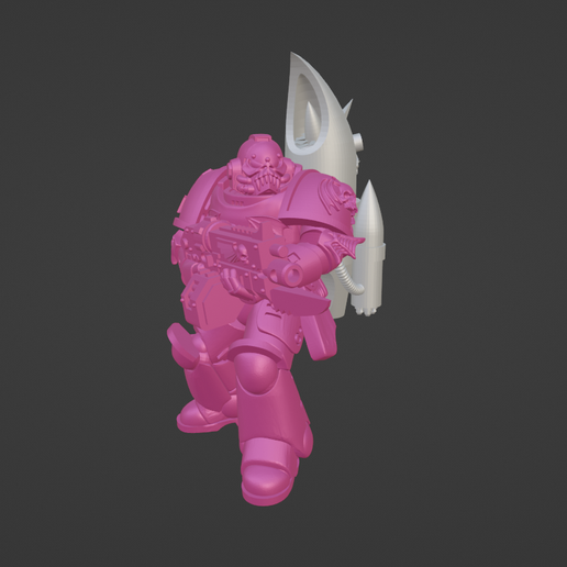 🎒 NIGHT LORDS REACTORS BACKPACK 2・Free STL File for 3D printing・Cults