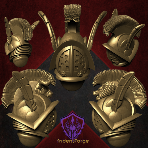3D file Voidwalker Gladiator Heads 🗺️ ・3D print design to download・Cults