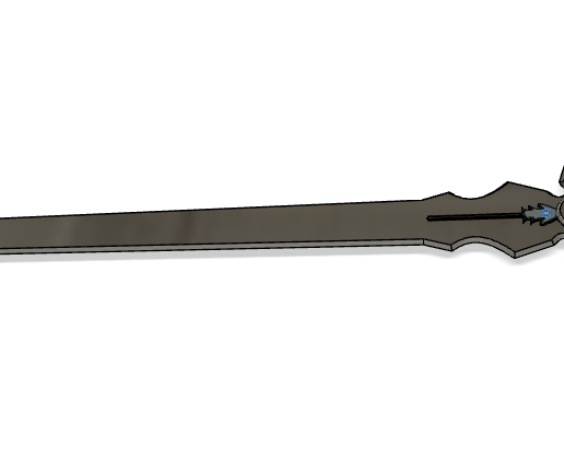 🗡️ Dark Repulser SAO Sword・Free STL File for 3D printing・Cults