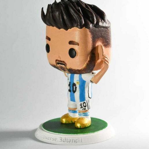 🗺️ Messi Topo Gigio・ OBJ File for ・Cults