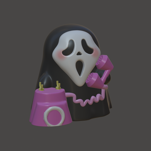 STL file Screaming with the phone 📞 ・3D print model to download・Cults