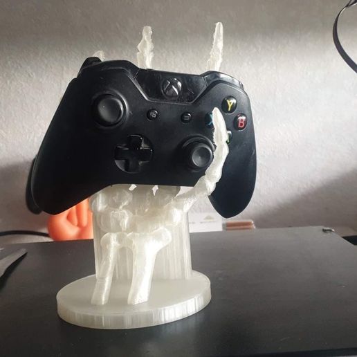 💀 holder controller skeleton・Free STL File for ・Cults