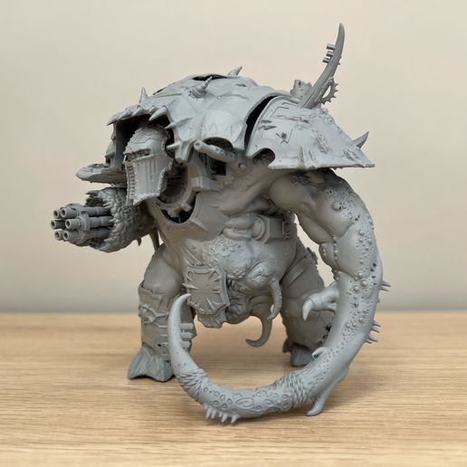 🦸 Chaos Knight of Nurglekin・ 3D File for 3D printing・Cults