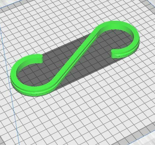 🪝 Double hook・Free STL File for ・Cults