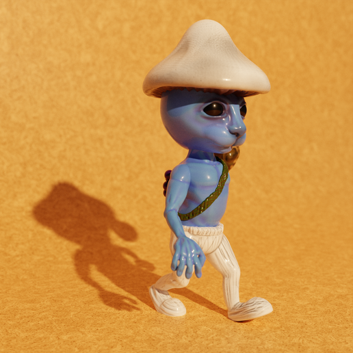 🐱 Smurf Cat・Free STL File for ・Cults