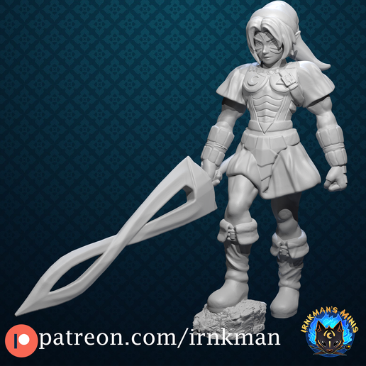 🔗 Fierce Deity Link・ STL File for 3D printing・Cults