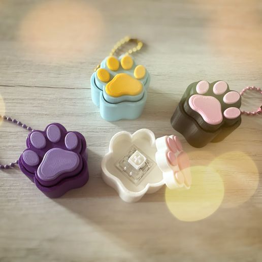 Clicky Paw 🐾・ 3MF File for 3D printing・Cults