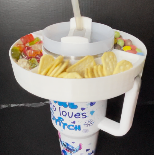 STL file Stanley Cup Snackschale - Name Charlotte 🍔 ・3D print design to ...