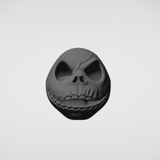 🎃 cabeza de jack skellington・Archivo STL para Impresión 3D・Cults