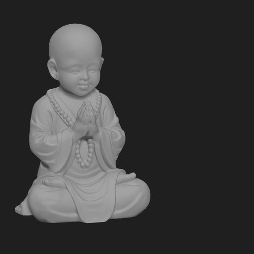 👶 baby monk・ STL File for 3D printing・Cults
