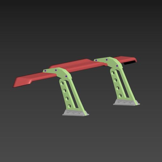 🪶 GT Wing・Free OBJ File for ・Cults