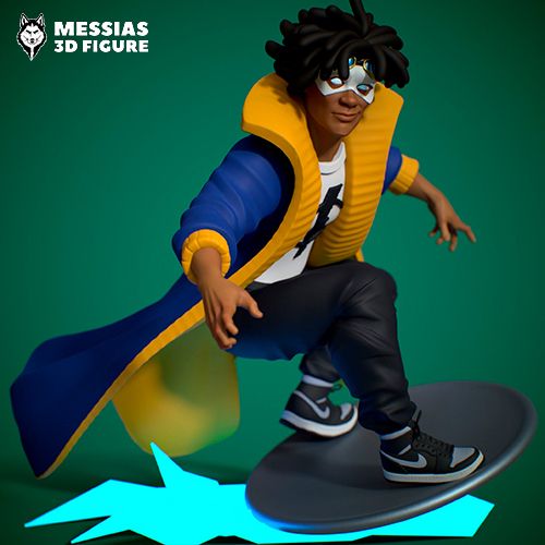 👾 Static Shock・ STL File for ・Cults