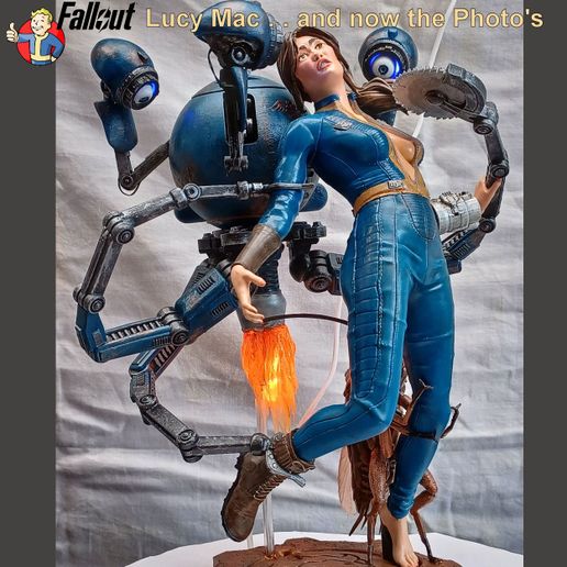 ♀️ Fallout – Lucy Mac - by SPARX・ STL File for 3D printing・Cults
