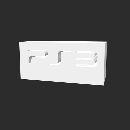 Fichier STL Logo PS3・Modèle à imprimer en 3D à télécharger・Cults