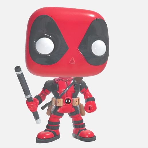 🦸 Deadpool Funky II - (Multi-Color AMS/STL Figurine)・Free 3MF File for ...