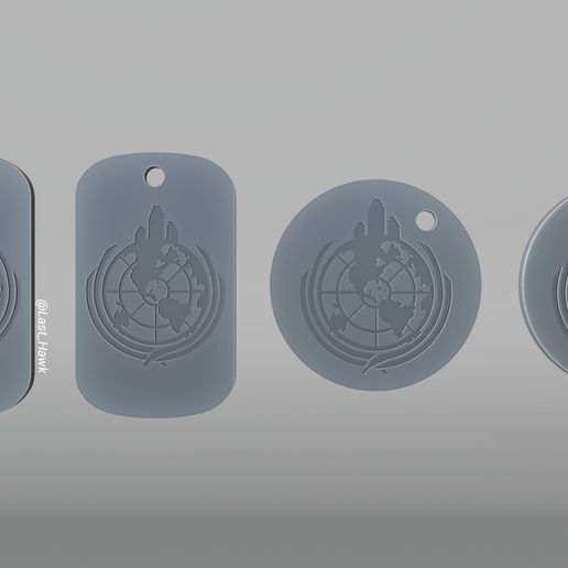 🗝️ Helldivers keychain・ STL File for 3D printing・Cults