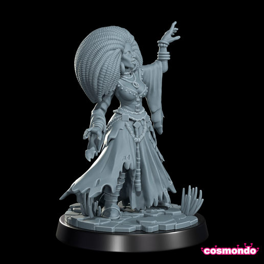 🧙‍♀️ The Swamp Witch, Cthulhu investigator.・ 3D File for 3D printing・Cults