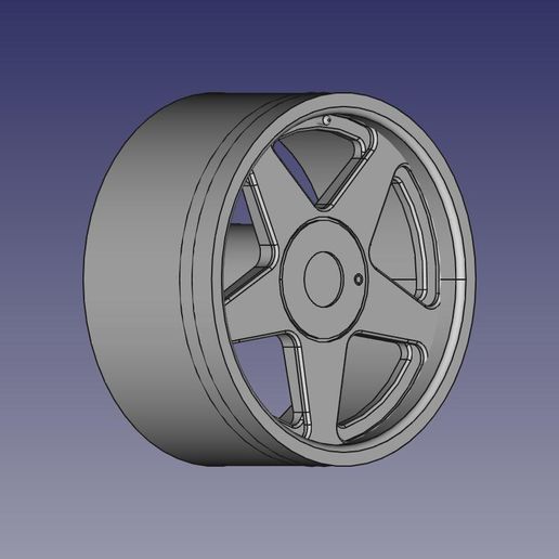 Fichier STL Jante Azev type A 17 pouces 1:18 🛞 ・Plan imprimable en 3D à ...