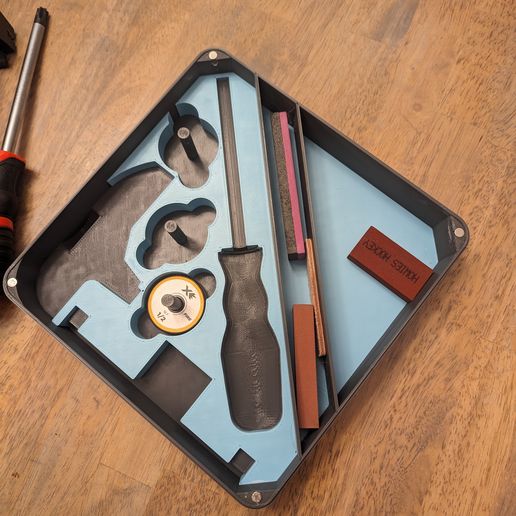🛹 Sparx Skate Sharpener Travel Tools Case・ STL File for ・Cults