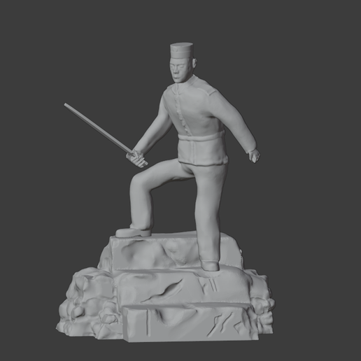 STL file 19th Century British Officer 🫡 ・Model to download and 3D print ...