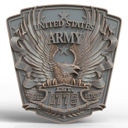 3D file 3D Model STL File for CNC Router Laser & 3D Printer 0277. US ...