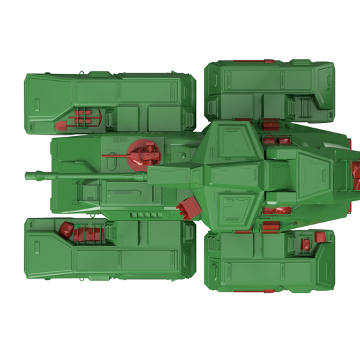 🦂 M808C Scorpion Tank (Halo 3) (Halo Ground Command Redux)・ STL File ...