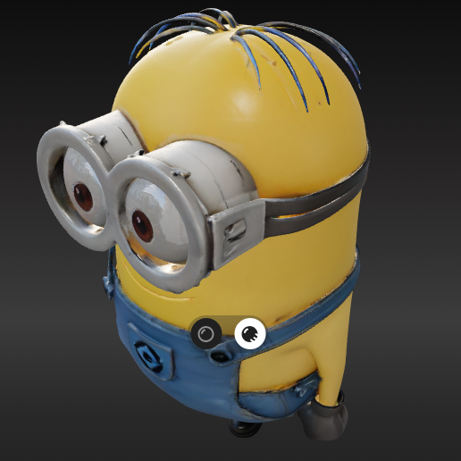 👹 Minion・ STL File for 3D printing・Cults