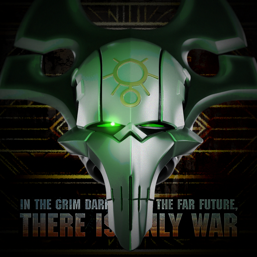 STL file NECRON – CUSTOM 3D PRINTABLE HEAD (STL FILE) 📁 ・3D printer ...